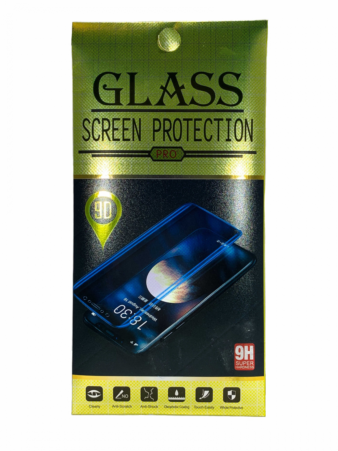Защитное стекло на Samsung SM-A730F, Galaxy A8 Plus (2018), 3D, прозрачное, X-CASE