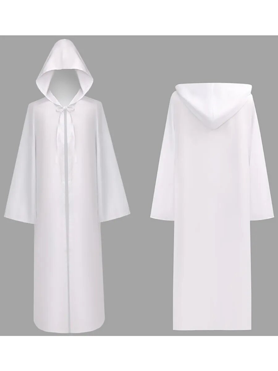 Мантия на карнавал белая