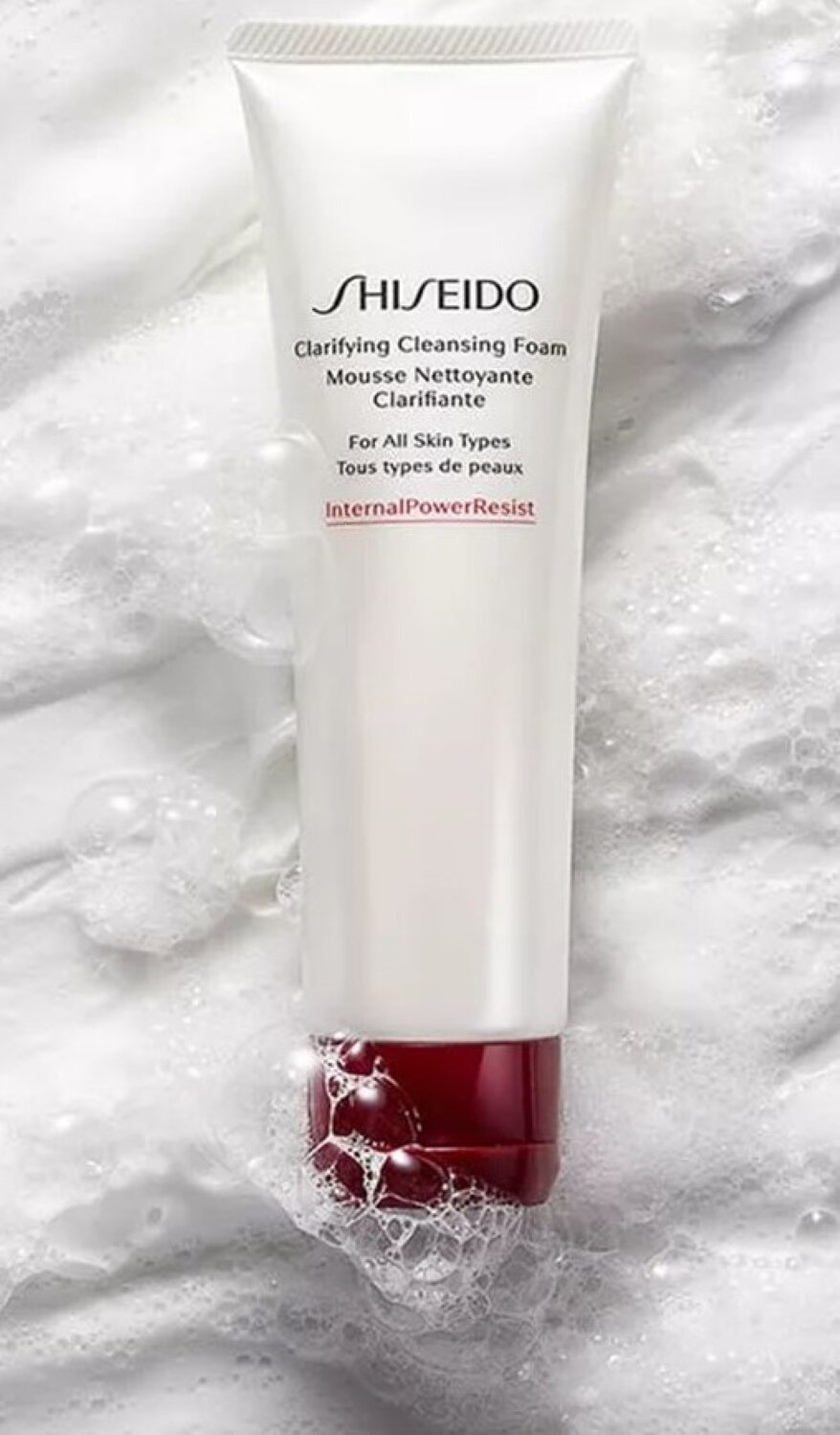 Очищающая пенка для лица Shiseido Defend Preparation Deep Cleansing Foam, 125 мл
