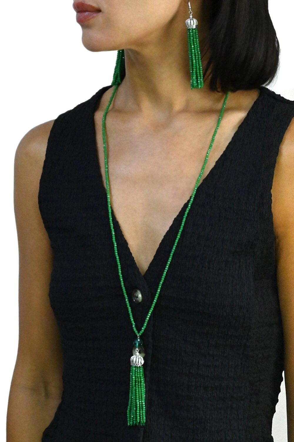 Серьги, циркон