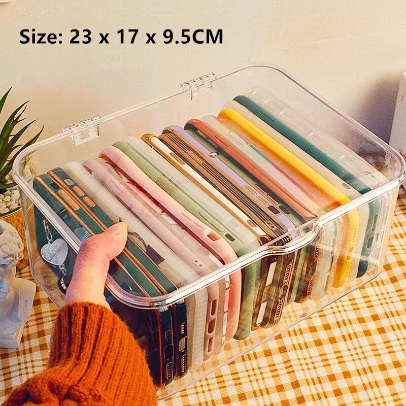 Прозрачный органайзер PGY для чехлов для телефонов, Type B для чехлов для телефонов