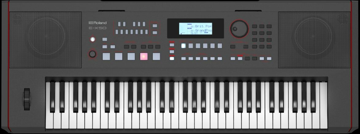 Высококачественный клавишный синтезатор Roland E-X50