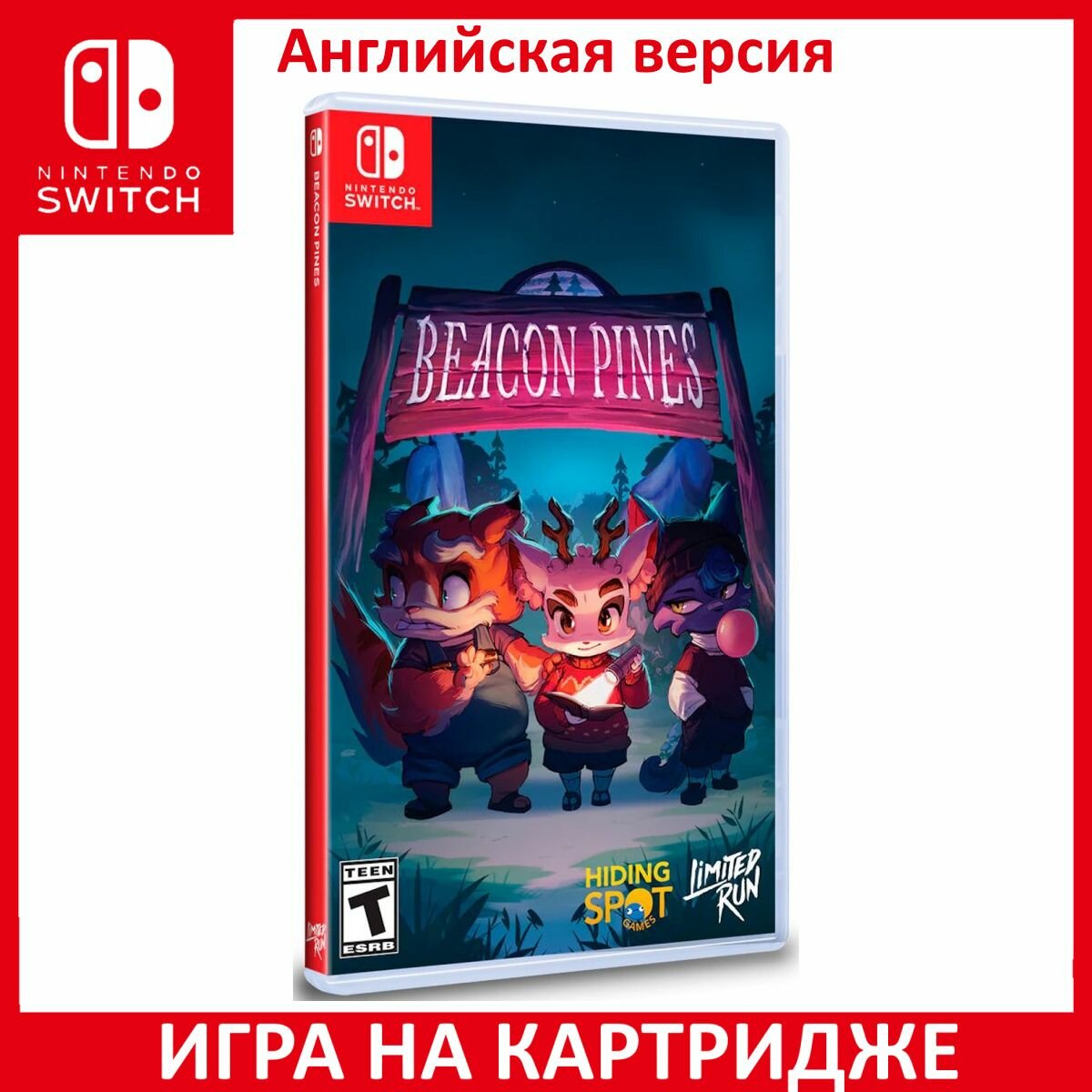 Игра Beacon Pines (Limited Run) Switch Картридж на Nintendo Switch Английская версия