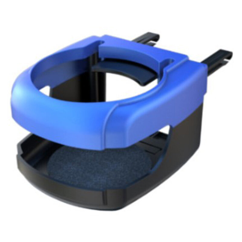 Подстаканник в дефлектор вентиляции, синий, с мягкой подкладкой