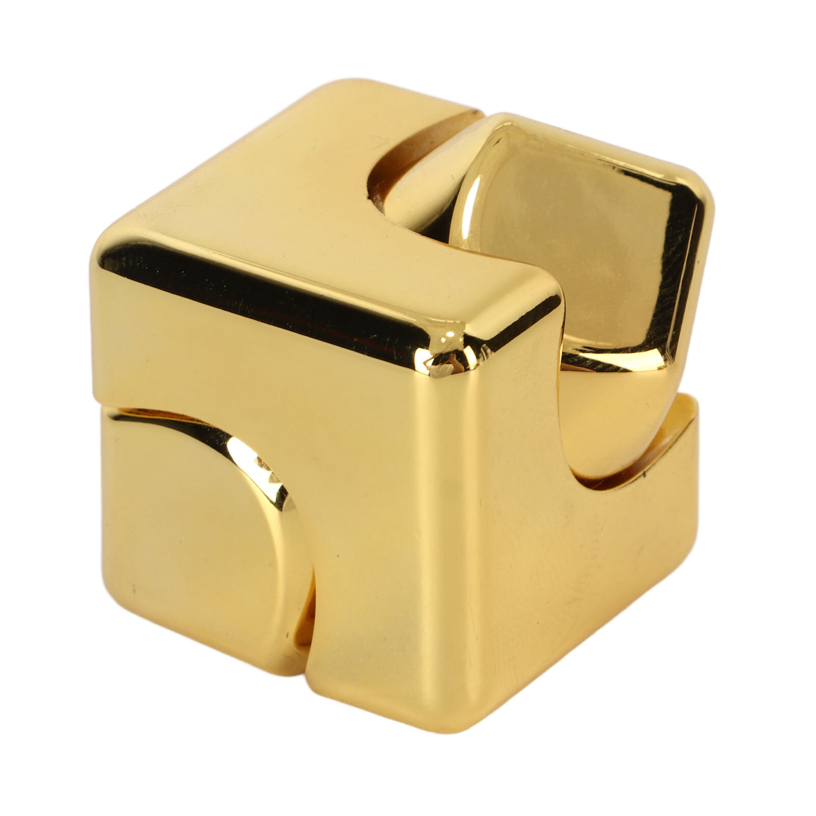 Вращающийся кубик-гироскоп для пальцев, инструмент для снятия стресса, декомпрессионный спиннер для снятия тревожности и тренировки концентрации, портативная мини-игрушка