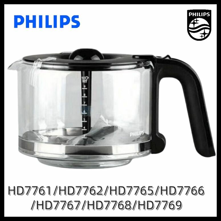 Стеклянная чашка для кофемашин Philips HD7761, HD7762, HD7767