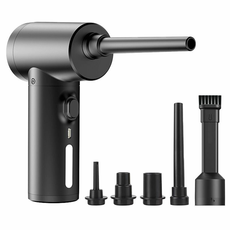 Воздуходувка аккумуляторная портативная беспроводная электрическая, сжатый воздух, компрессор для компьютера ПК