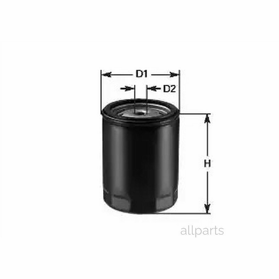 CLEAN FILTERS DO237 CLEAN фильтр масляный DO 237 (=W 713/18)