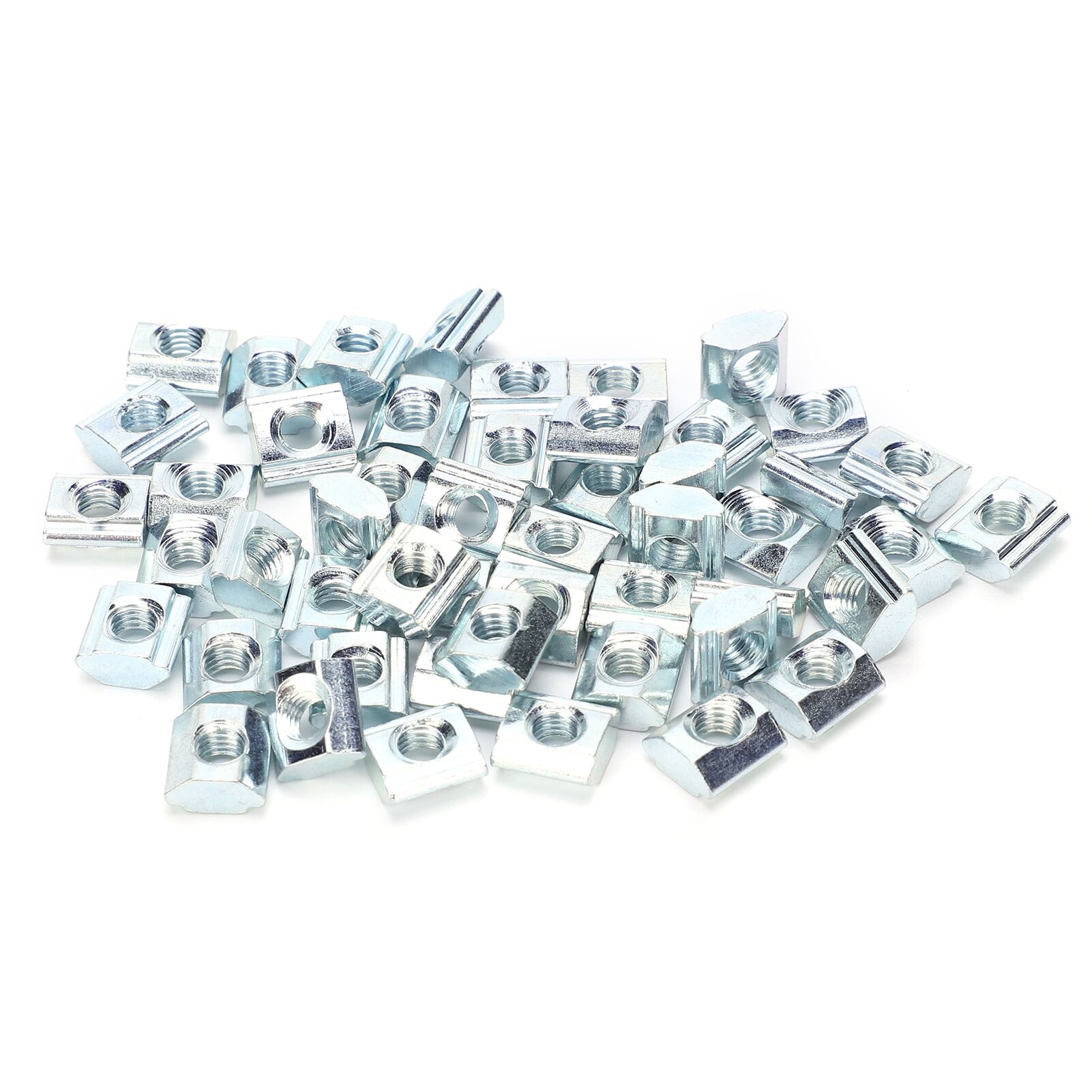 50Pcs Slider Nut Standard 20# M5 TType Carbon Steel 3D Printer Accessories Fastener