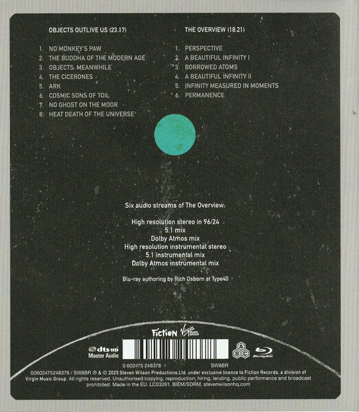 Wilson Steven "Blu-ray Wilson Steven Overview" — фото 1