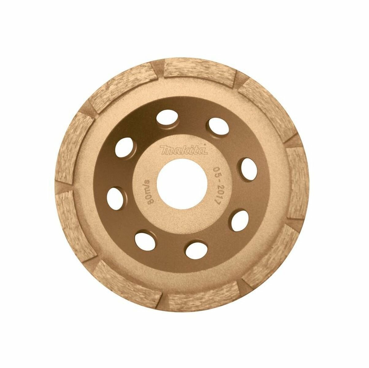 Чашка алмазная однорядная Makita D-60676 115x22.2мм. грубая шлифовка