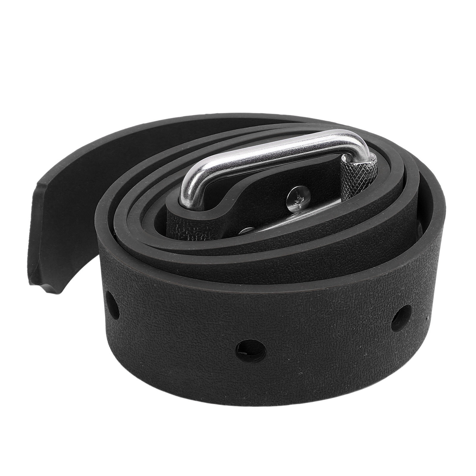 Регулируемый силиконовый грузовой пояс с быстросъемной пряжкой для фридайвинга, подводной охоты и дайвинга, черный