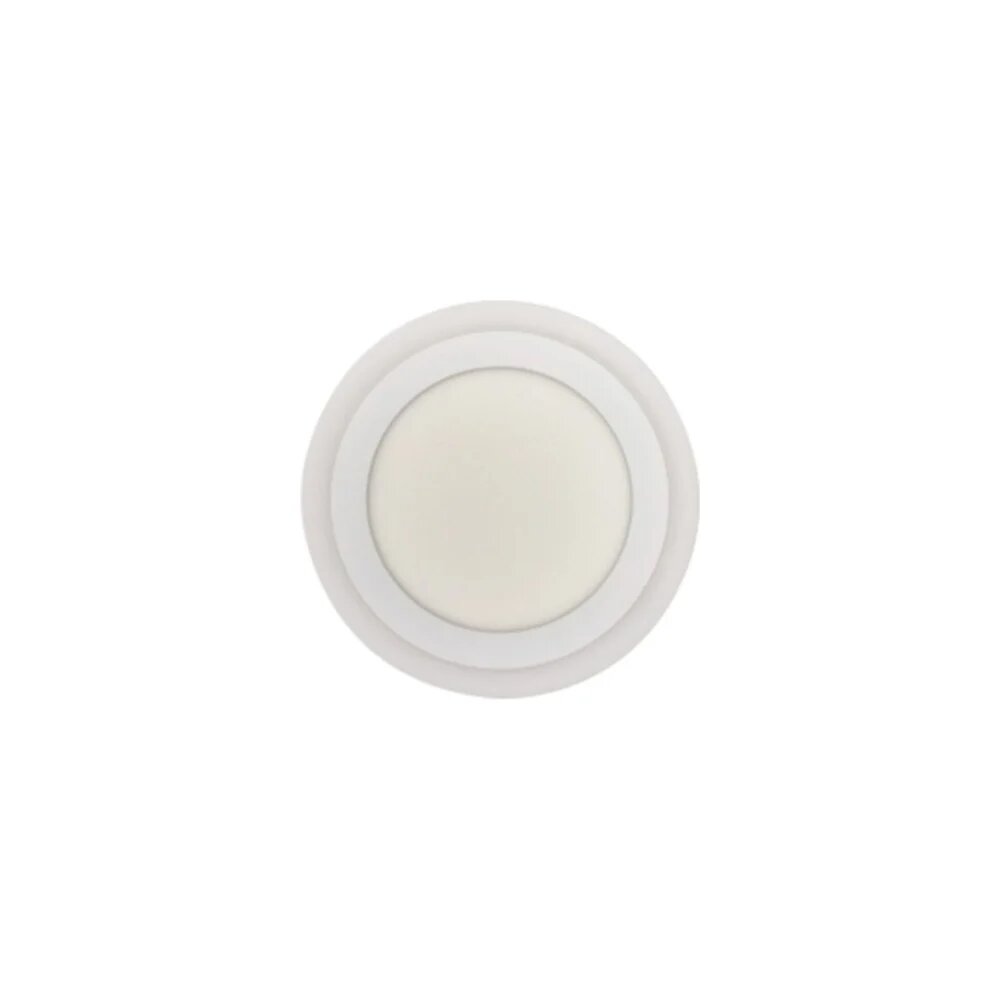 Светильник светодиодный накладной Elvan 500RD-18/6-Wh белый 500-RD-18+6 White