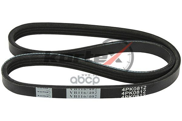 Ремень поликлиновой 4PK0812 KORTEX арт. KDB004STD