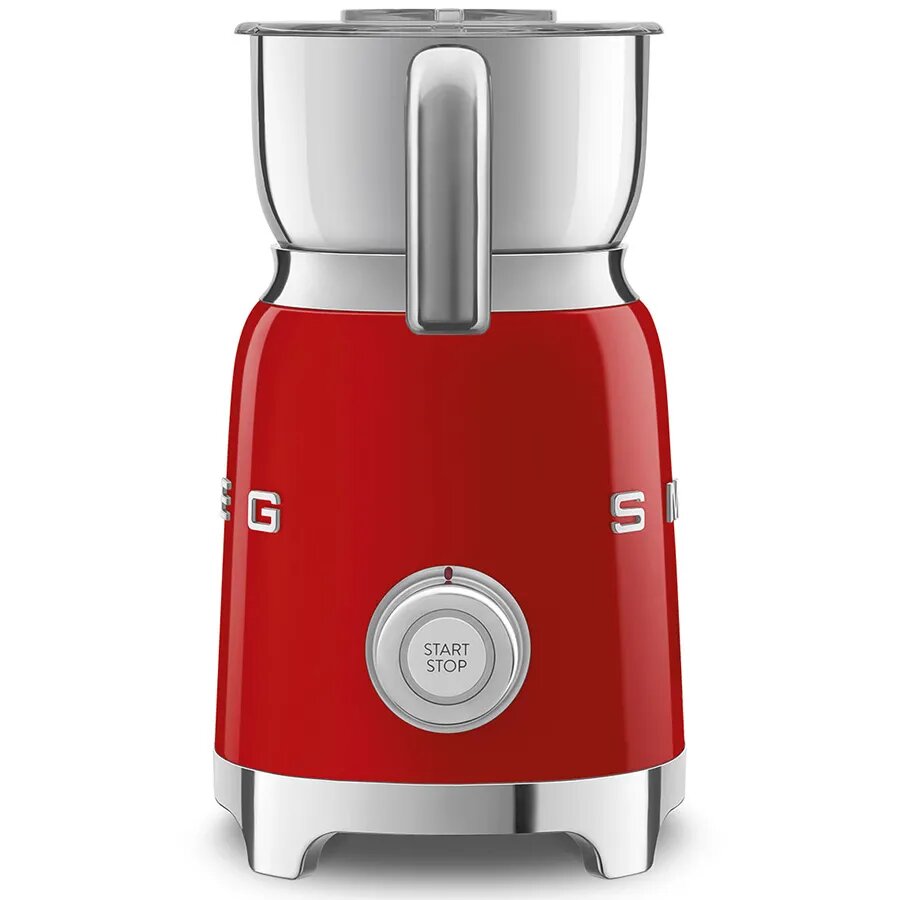 Вспениватель молока Smeg MFF11RDEU, вспенивает молоко, автоматическое отключение — фото 1