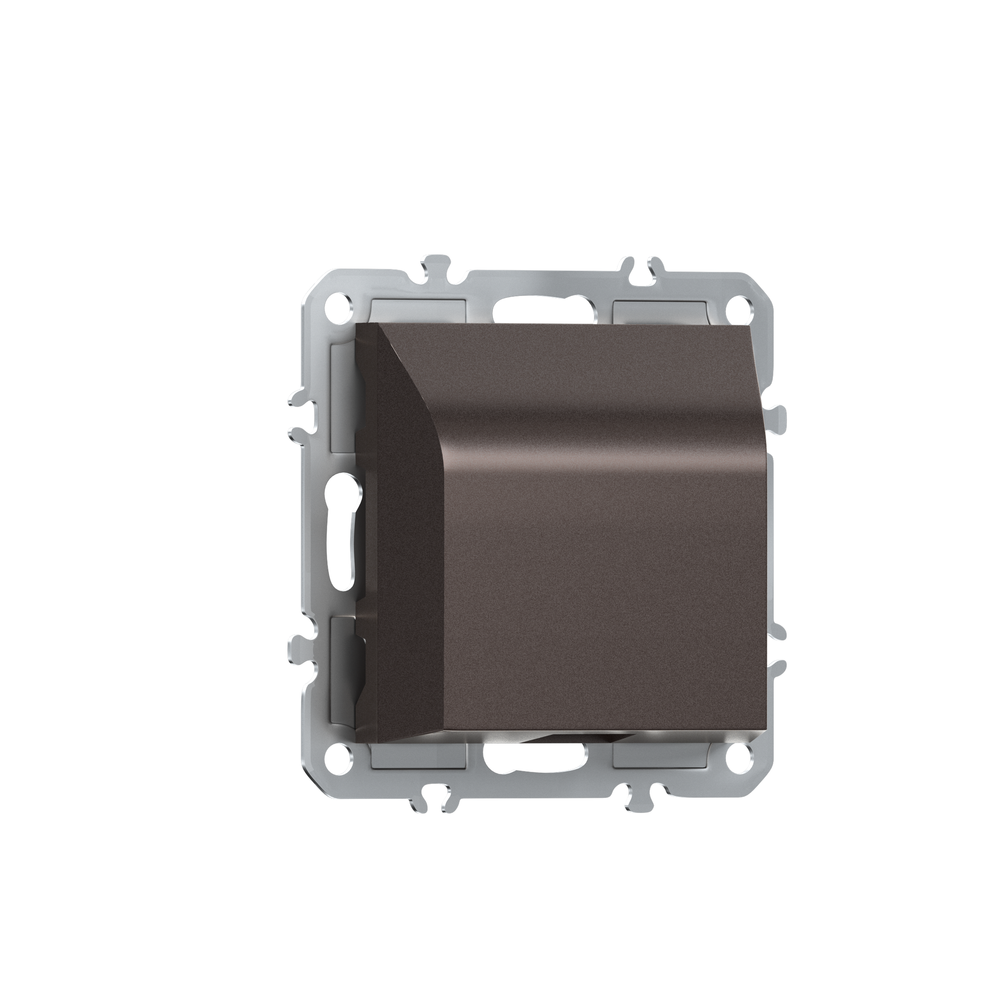 Кабельный вывод с защитой от натяжения, цвет мокко, серия A07, Donel