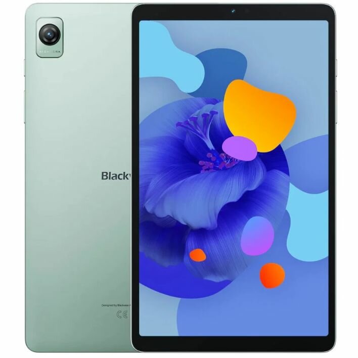 8,68" Планшет Blackview Tab 60 LTE (TAB 60) 128 ГБ зеленый - 1340x800, IPS, 8x1,6 ГГц, 6 ГБ, 6050 мА*ч, Android
