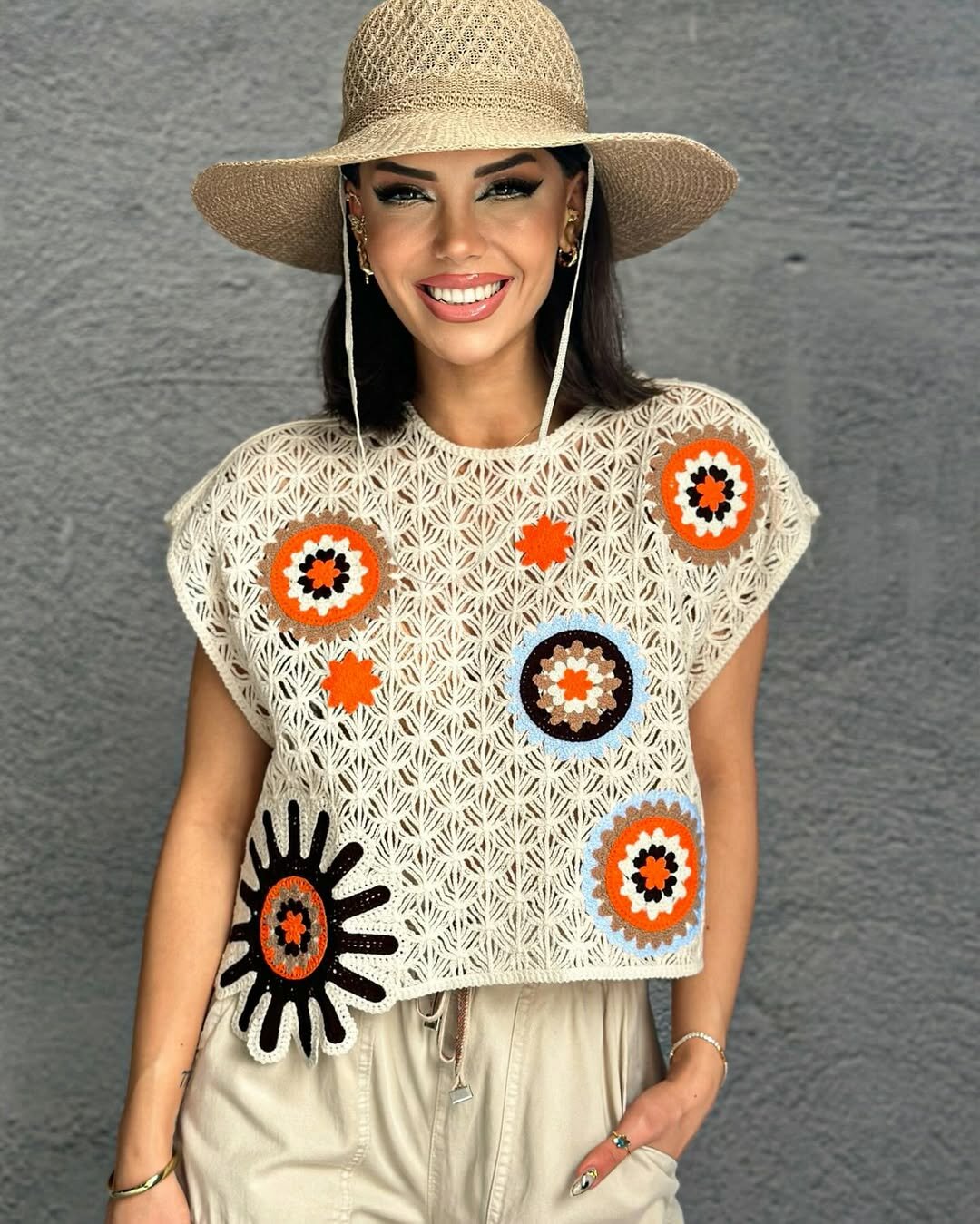 Майка майка вязанная