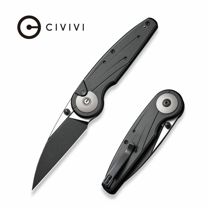 Складной нож CIVIVI Starflare Thumb Stud & Button Lock Knife (C23052-1).
