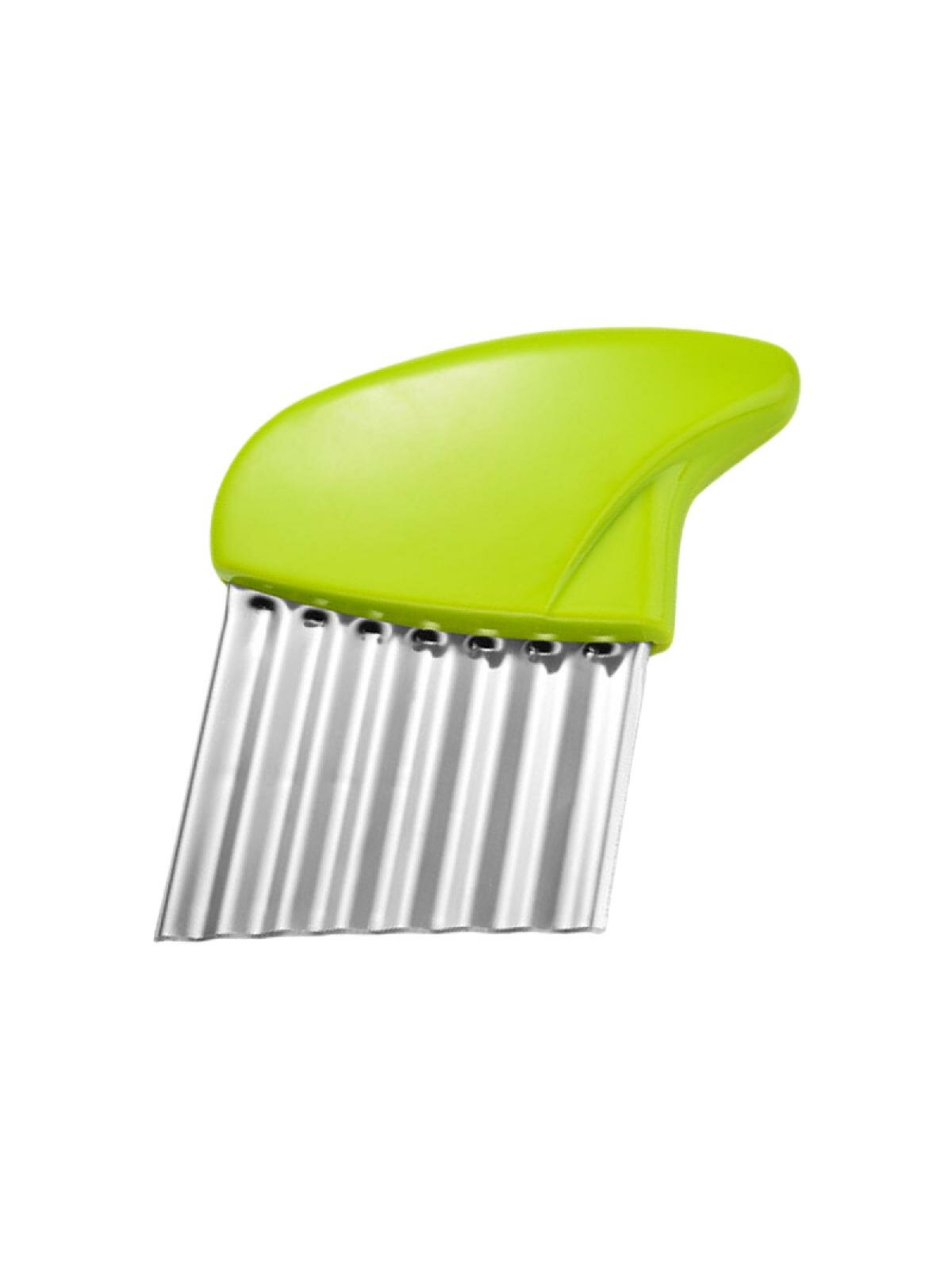 Картофельная ломтерезка из нержавеющей стали для чипсов, картофелерезка, овощерезка, фруктовая волнистая ломтерезка, картофелерезка, кухонный инструмент