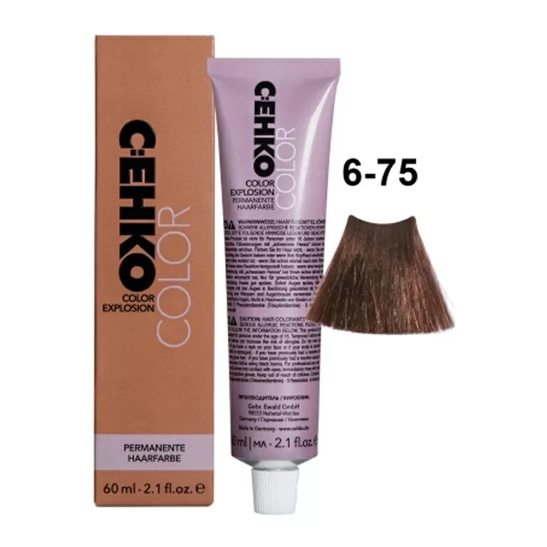 C: EHKO Color Explosion Color Explosion Крем-краска для волос 6/75 60 мл