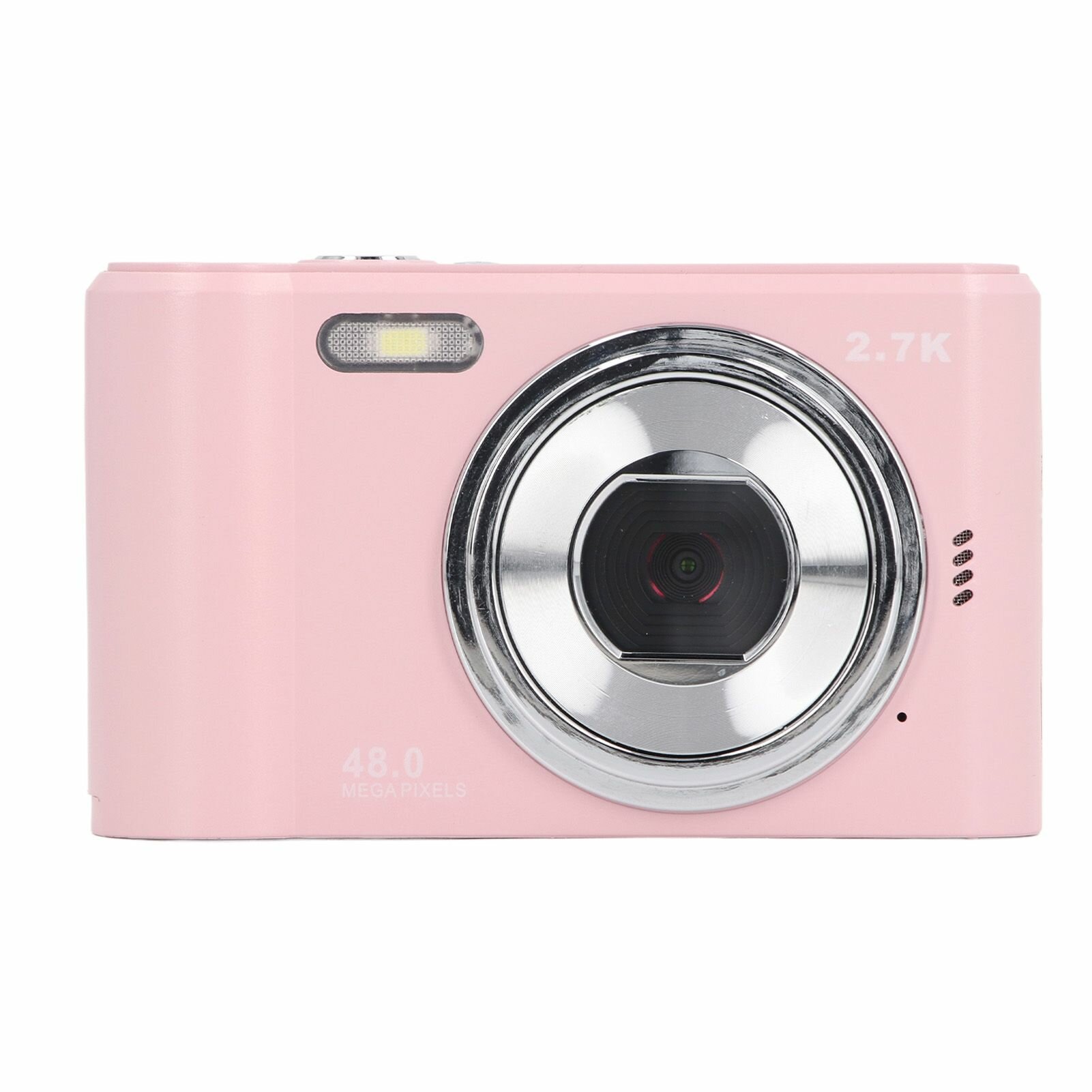 HD 1080P детская цифровая видеокамера с 2,4-дюймовым IPS экраном, автофокусом и встроенной вспышкой, розовая, для начинающих фотографов