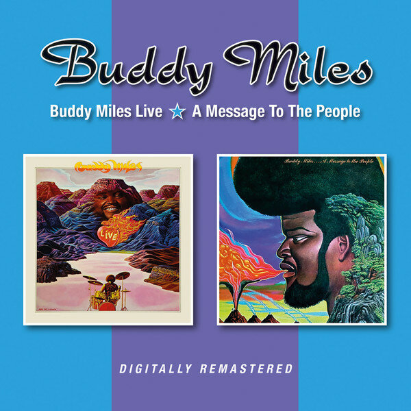 BUDDY MILES Buddy Miles Live / A Message To The People (Компакт-диск)