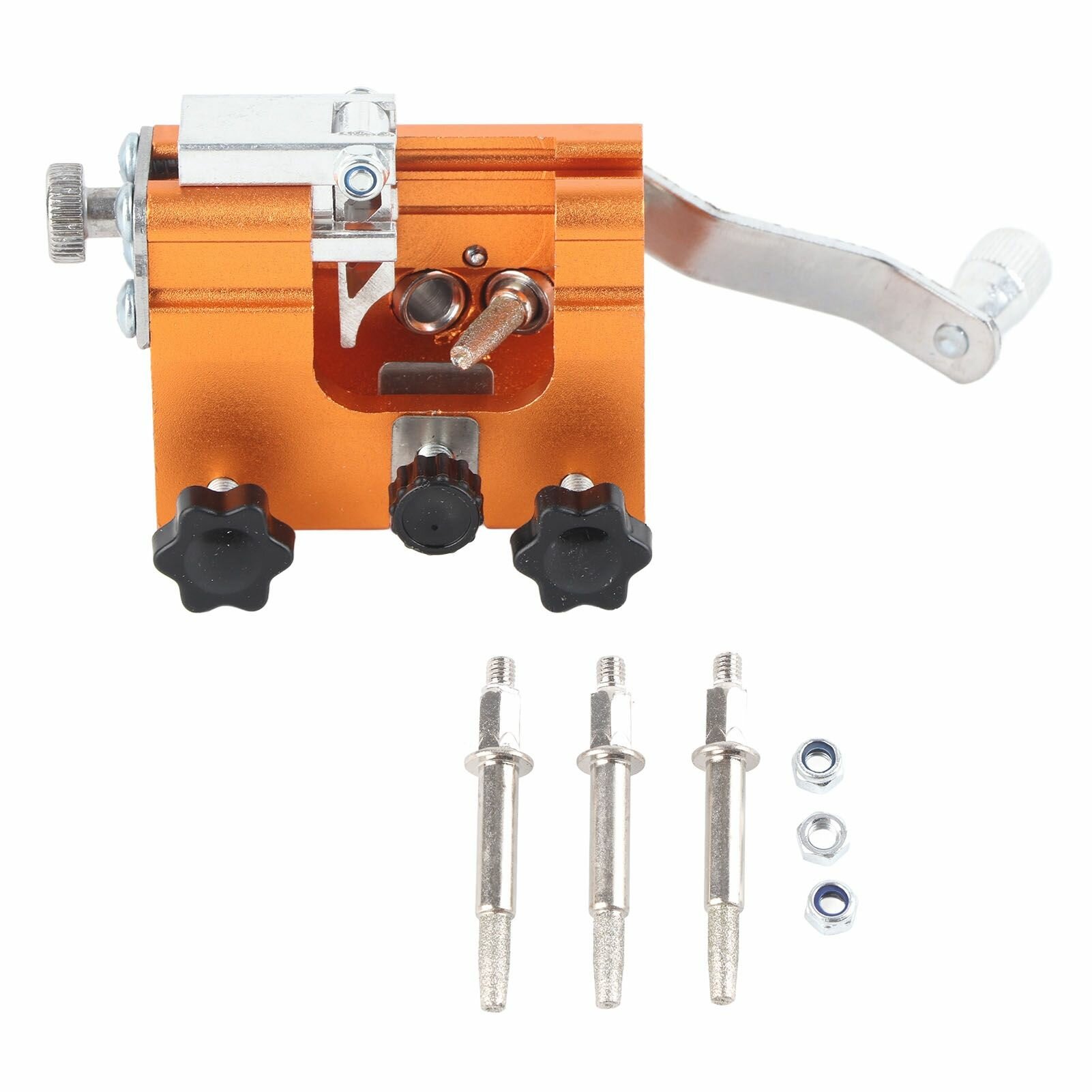 Точилка для бензопилы, сплав, точный эффективный портативный ручной инструмент для заточки цепной пилы