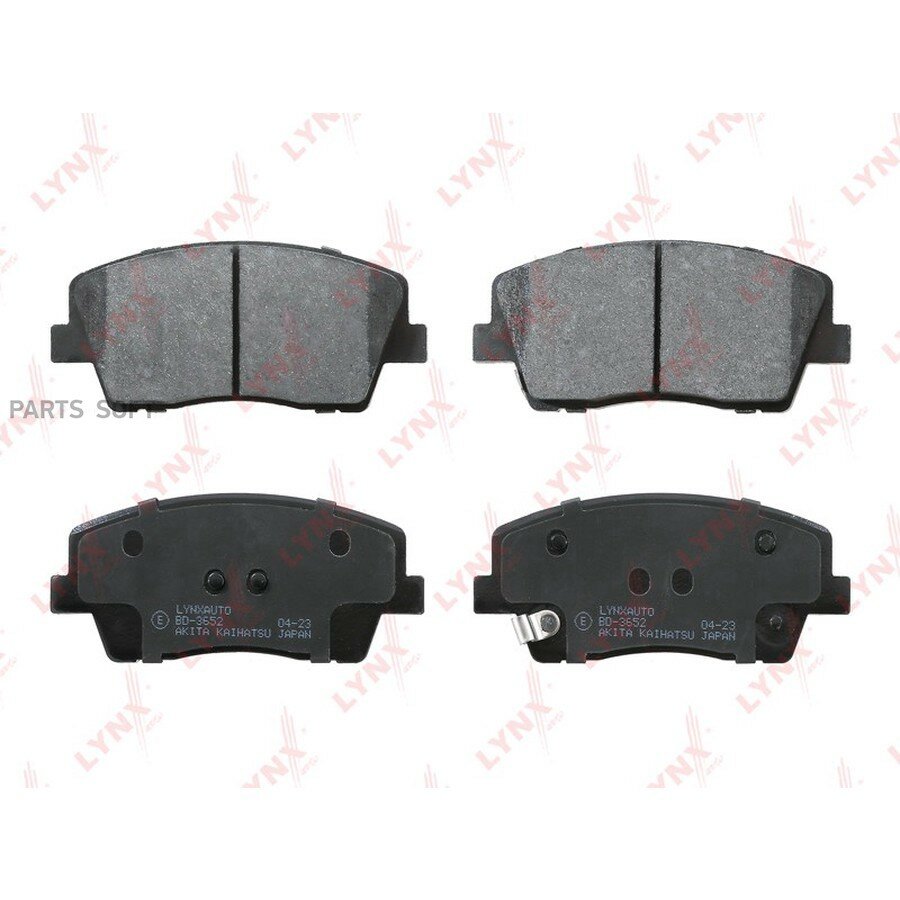 LYNXAUTO BD-3652 Колодки тормозные передние GENESIS G70 17> KIA Stinger 17> ()