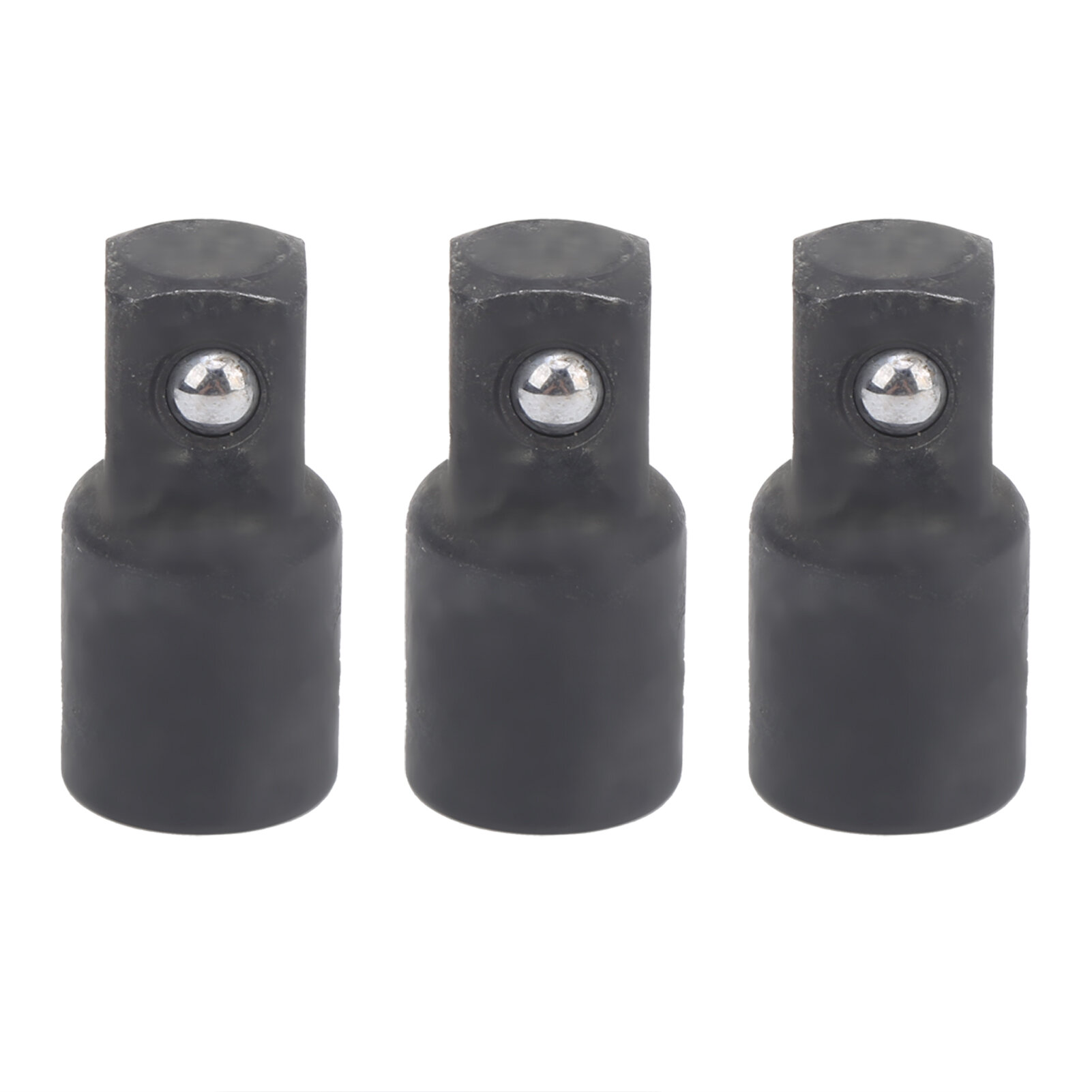 3 шт. переходника для торцевых ключей 3/8 на 1/2 дюйма, инструмент для преобразования из высокоуглеродистой стали.