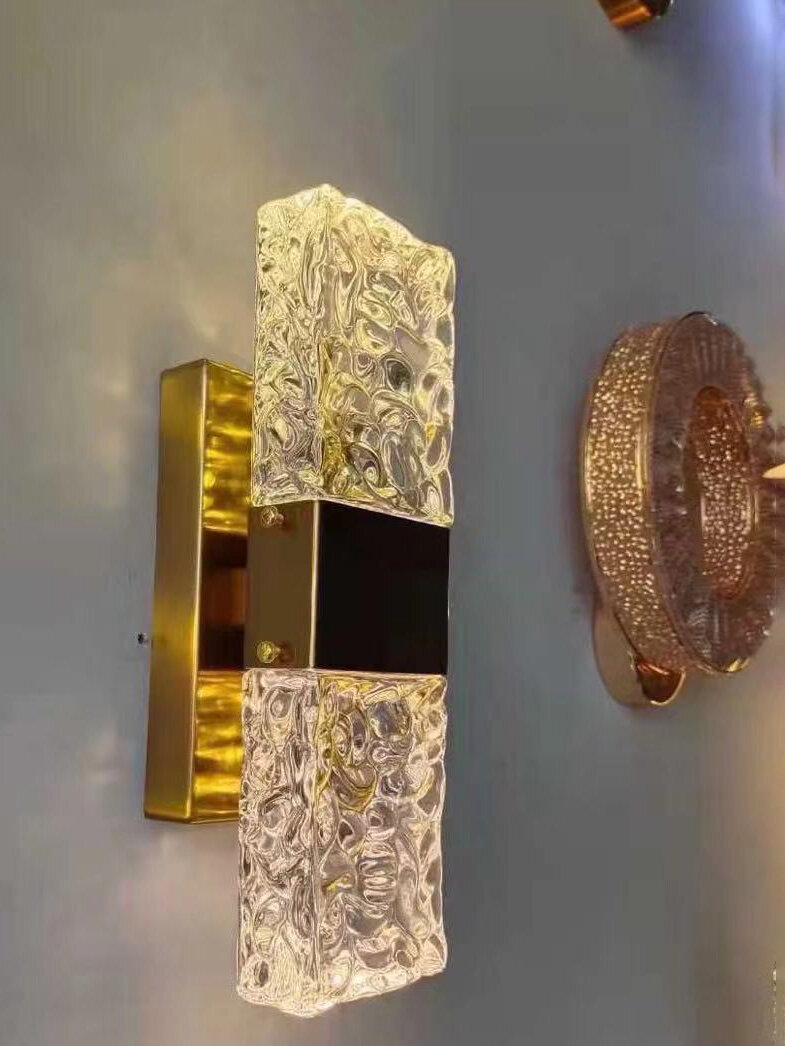 Светильник LJHI, металлический хрусталь, LED, 8Вт, IP44, 3 режима освещения