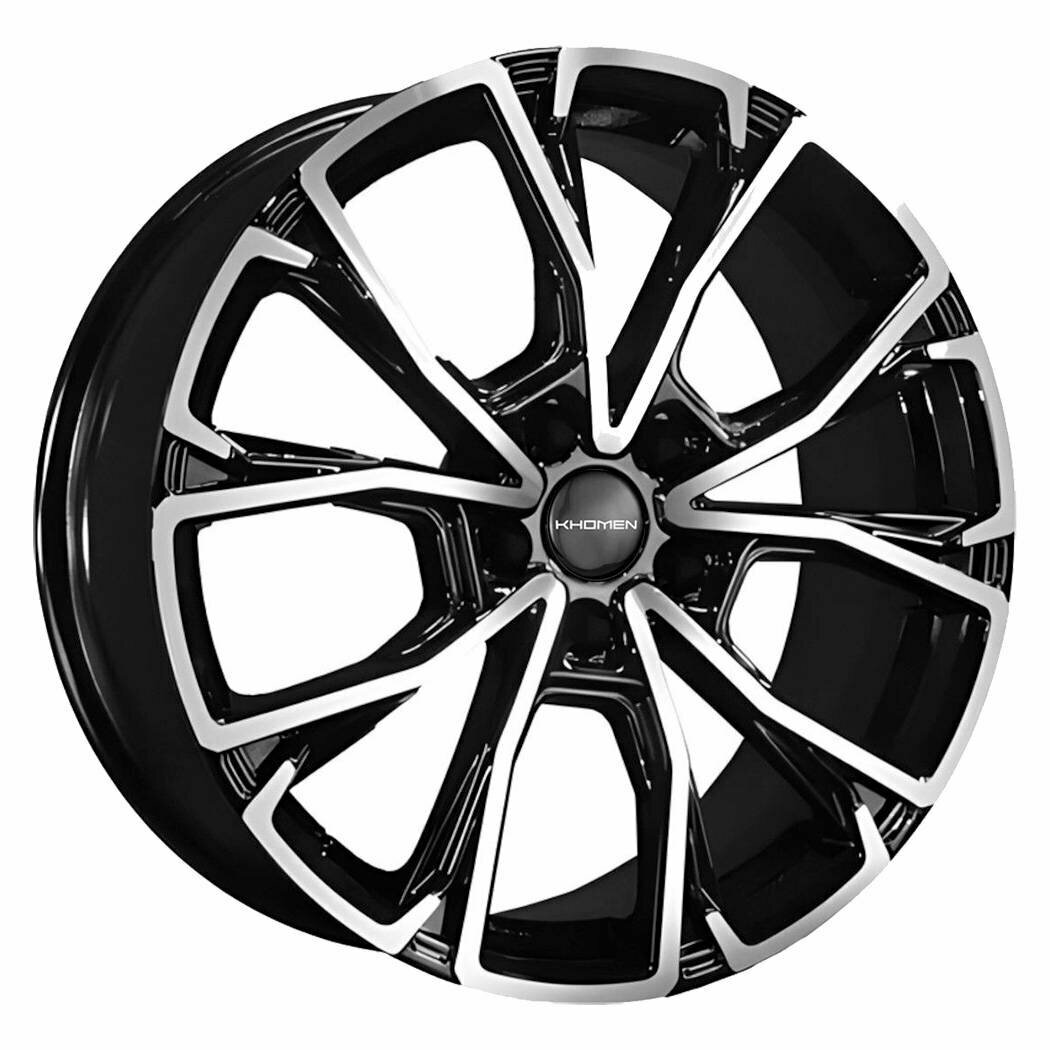 Колесный диск Khomen KHW1907 7.5x19 5x108 ET41 D65.1 Black-FP