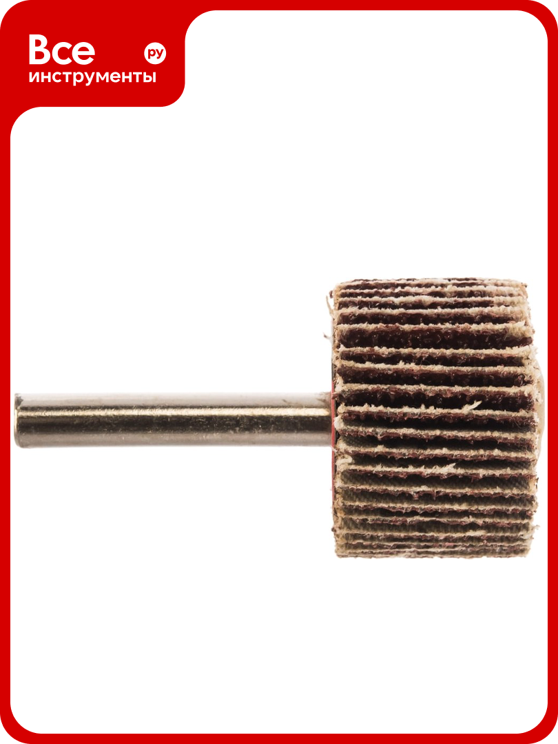 Круг лепестковый (30x20x6 мм; P40) для дрели MATRIX 74158, зернистостью