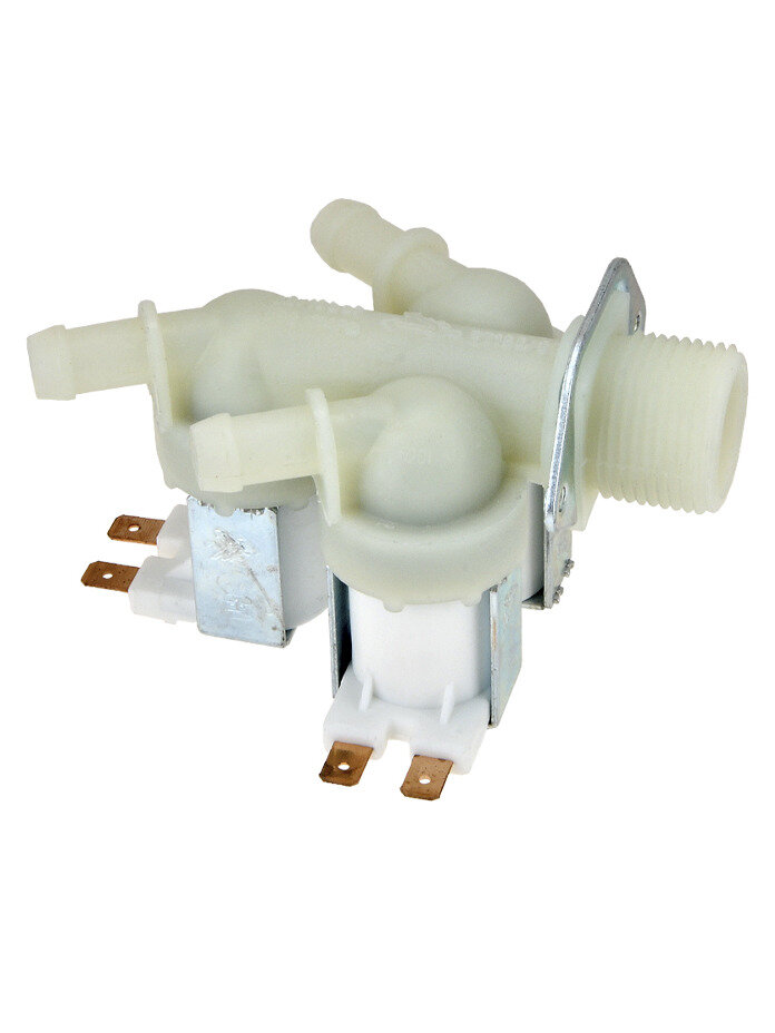 Электроклапан заливной (подачи воды) для стиральной машины 3-х секционный универсальный ET180/88 (3Wx180)