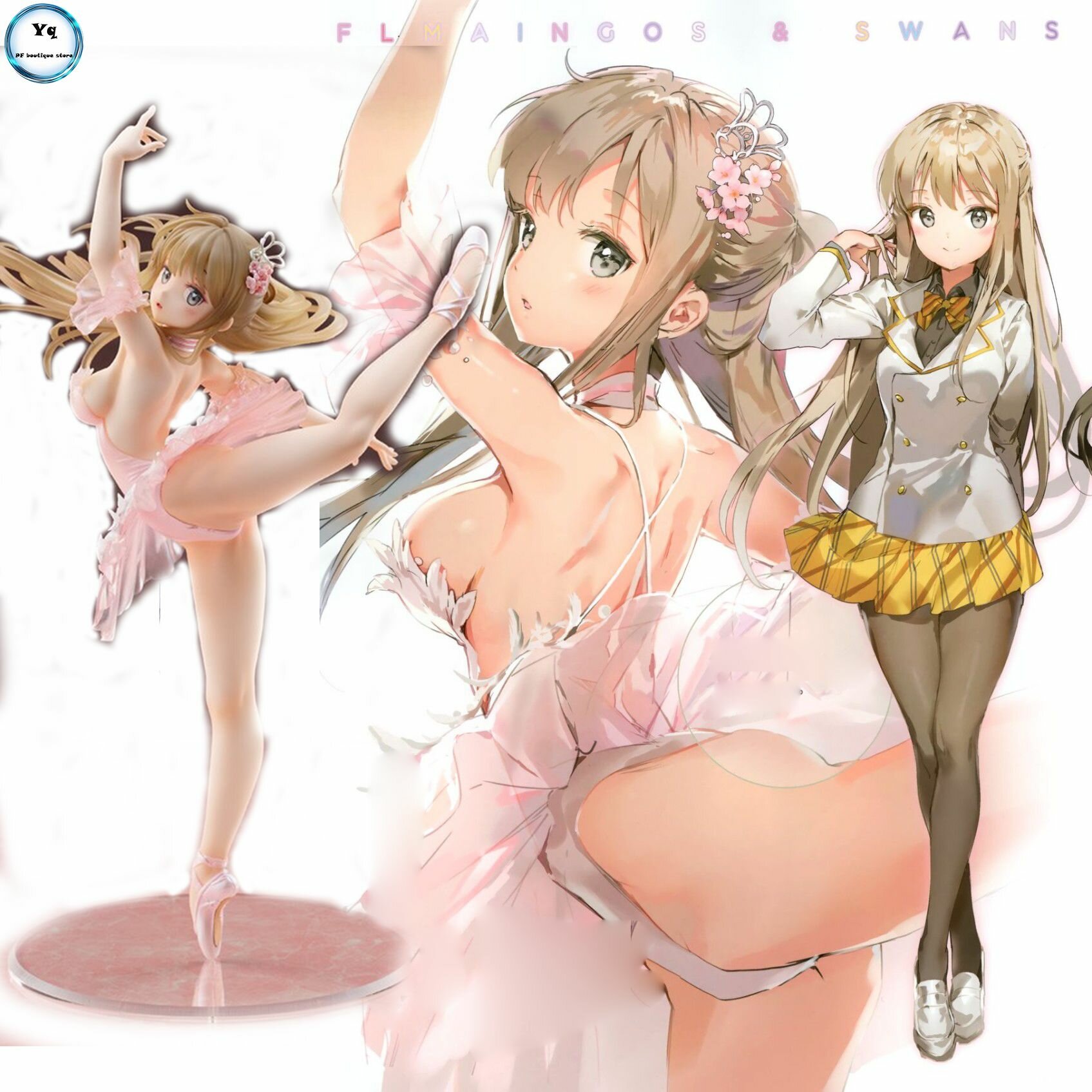 Бутик модельных украшений ручной работы для балета "Белый лебедь" в коробочной упаковке