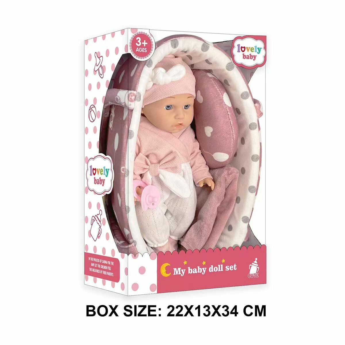 Беби Анабель. Интерактивная кукла Маленькая девочка 30 см. BABY Annabell