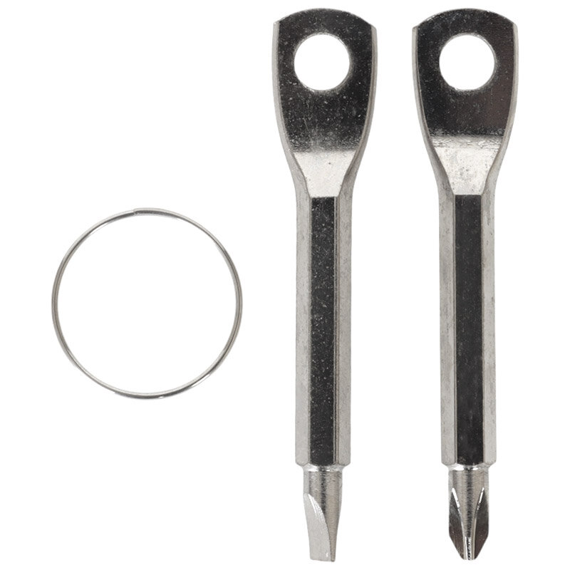 Отвертки-мини 2 в 1 карманные с подвесом