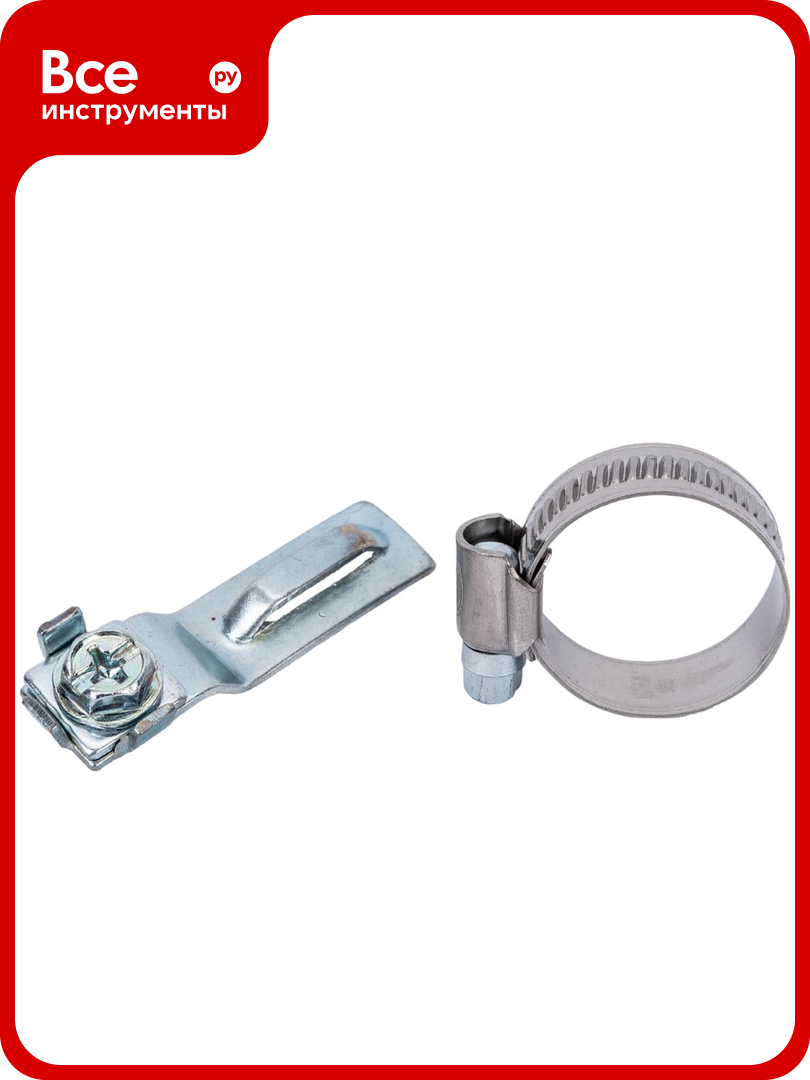 Универсальный хомут заземления тризам УХЗ (16-25)/W2 TRZ0018, 12 мм, нержавеющей стали