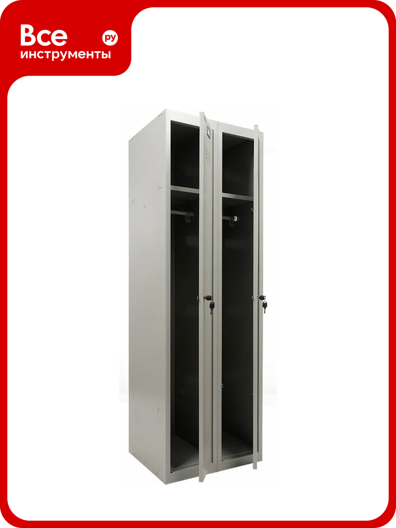 Шкаф практик ML-21-60 S23099402502, металл, для обустройства раздевалки