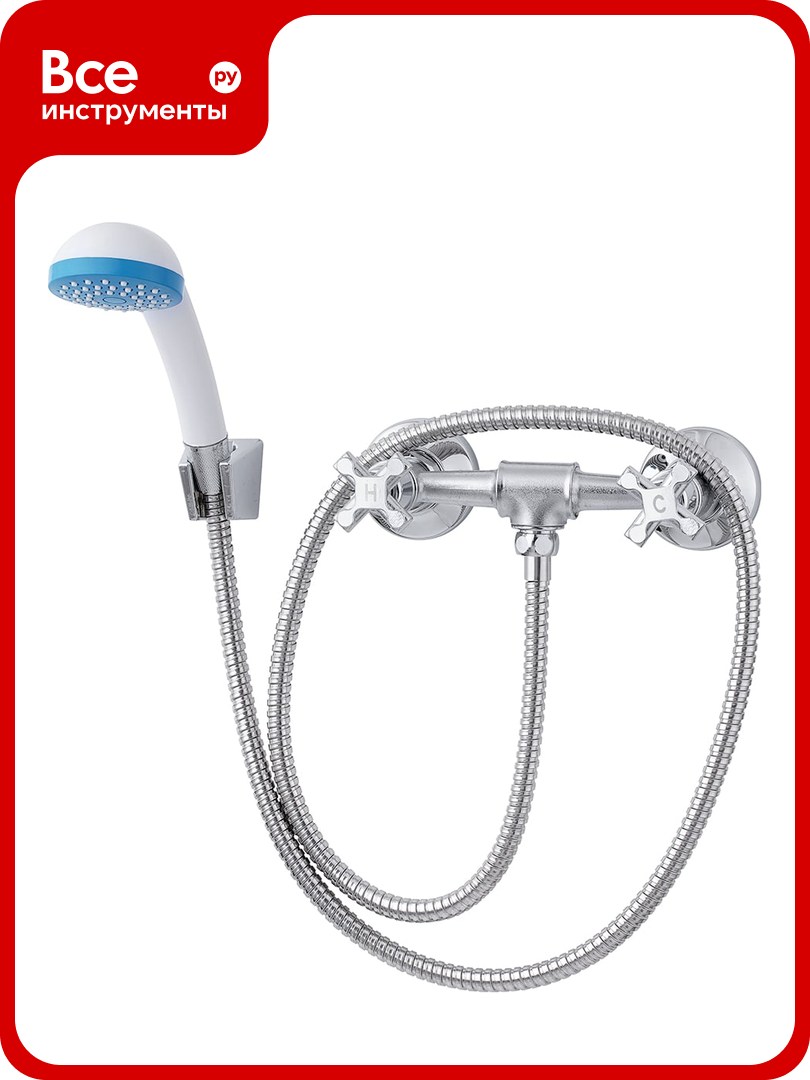 Смеситель для душа TSARSBERG тип см-дшднршл TSB-09-88