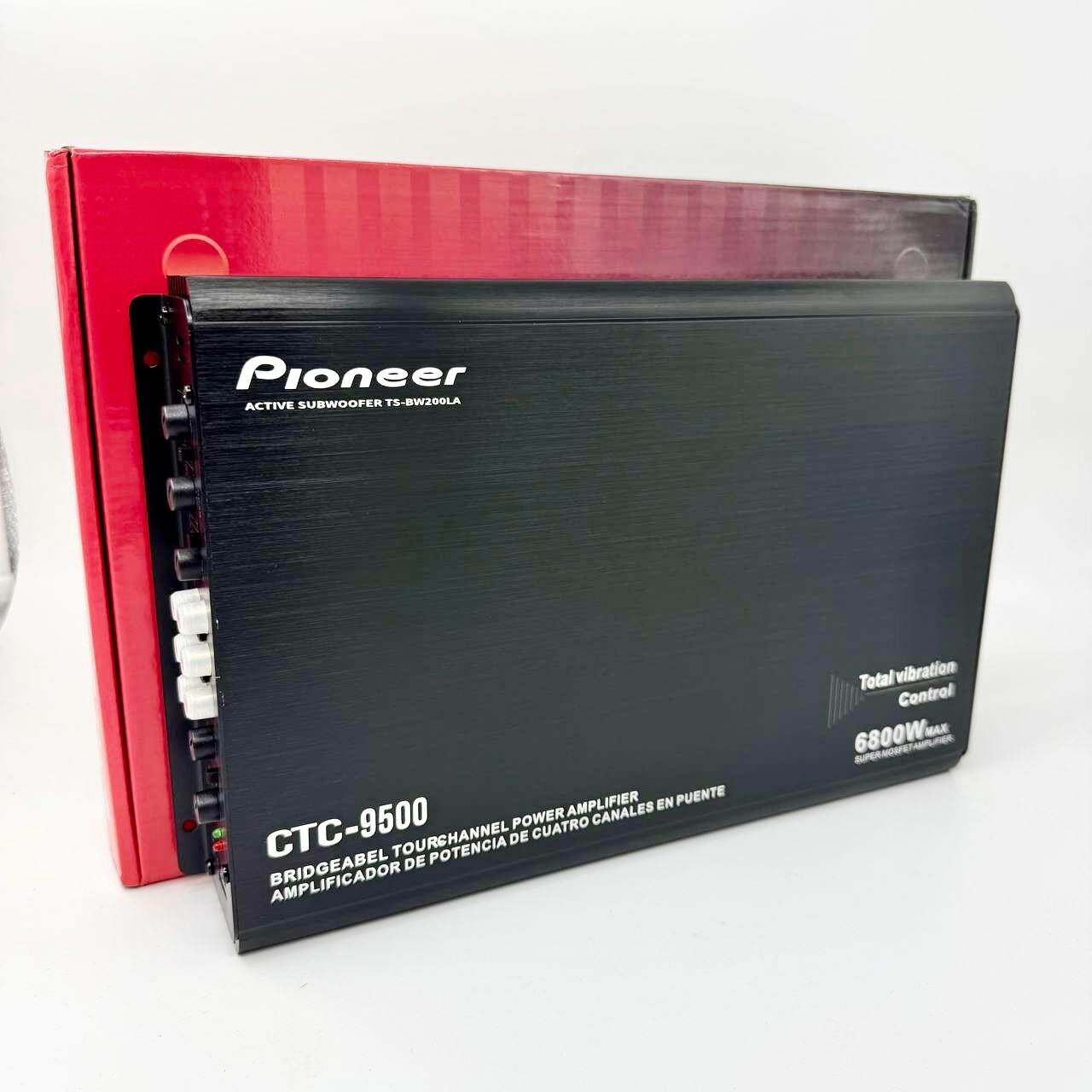 Усилитель автомобильный 4-х канальный 6800W / 4-х канальный усилитель звука