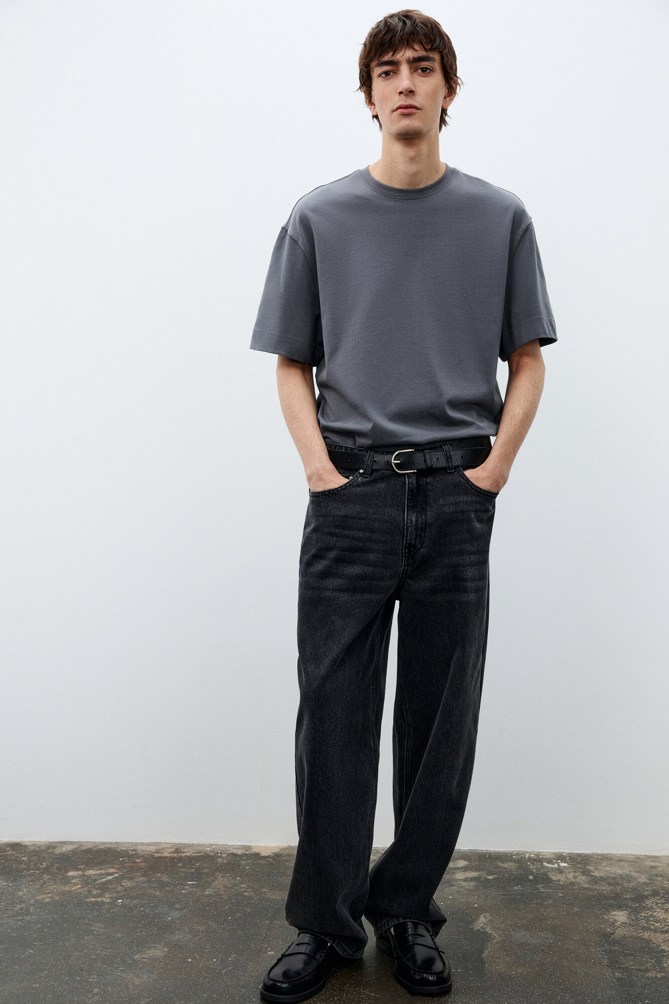 Джинсы багги Man Basic 