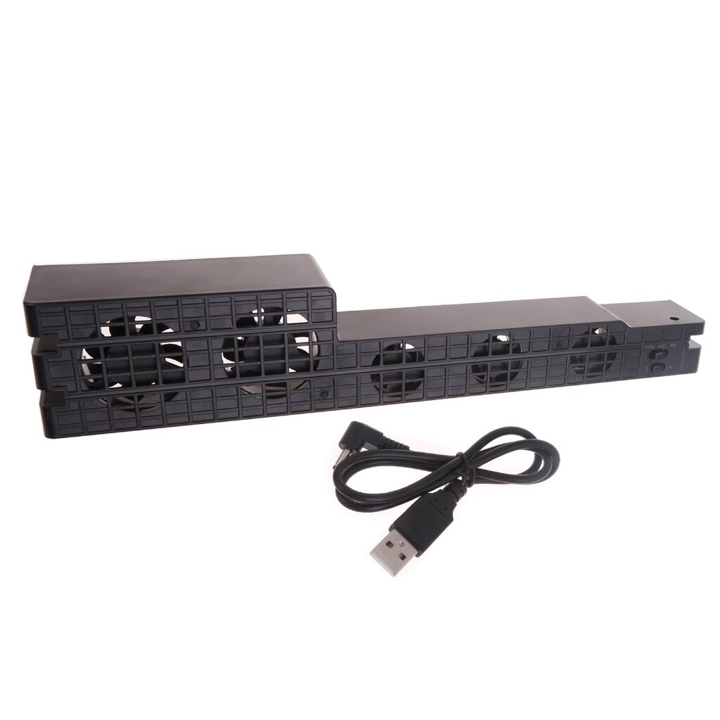 Охлаждающий Вентилятор Super-Turbo С Контролем Температуры USB Внешний Вентилятор-Кулер для Pro Консоли Вертикальная Подставка Игровые Аксессуары