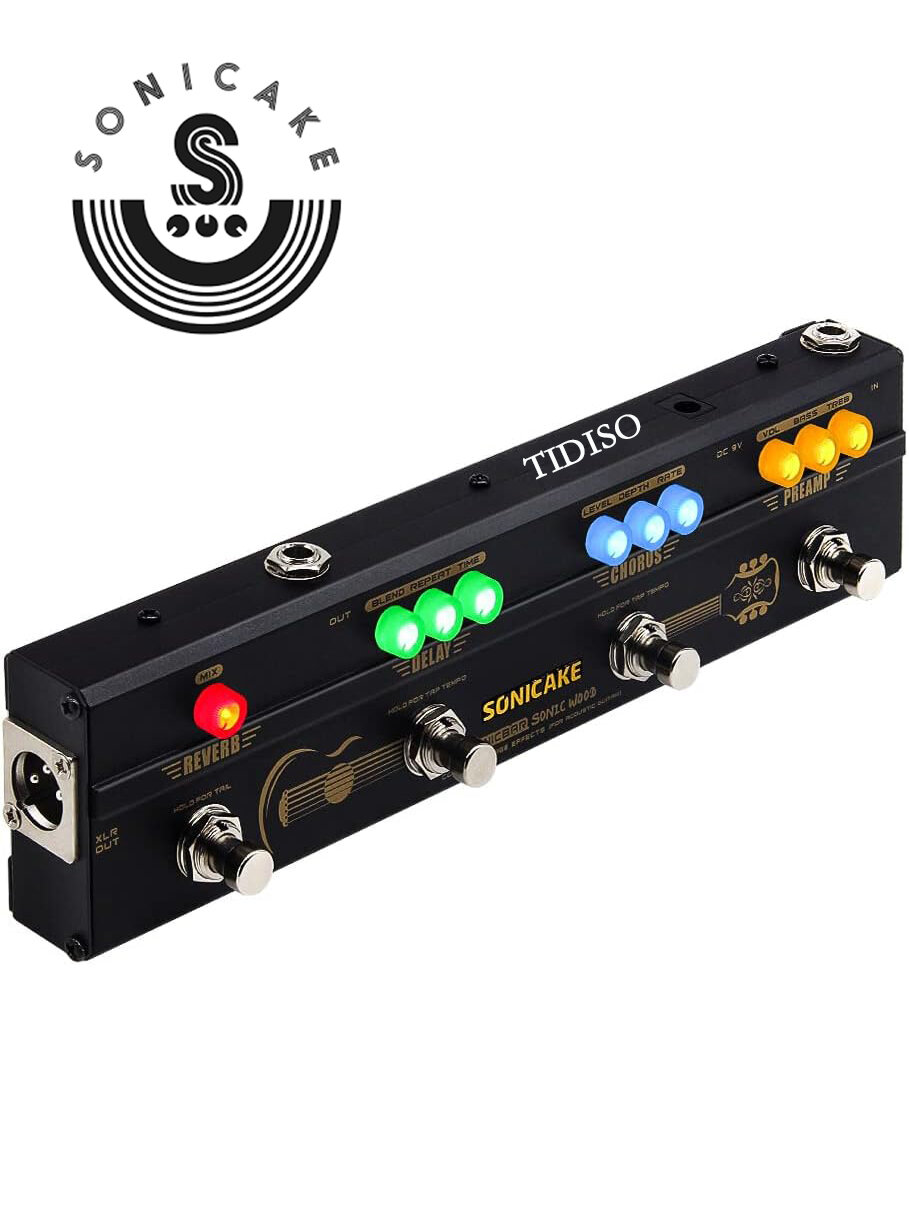 Гитарная мультиэффектная педаль SONICAKE Sonic Wood