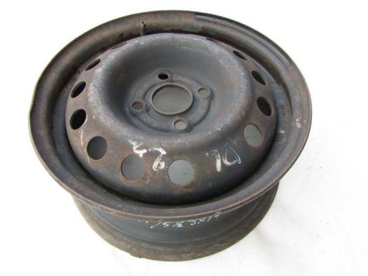 Диск стальной R14 5.5Jx14 ET49 PCD4x100 DIA56.5 Ланос Дэу Нексия Заз Шанс - Черный - DL-23