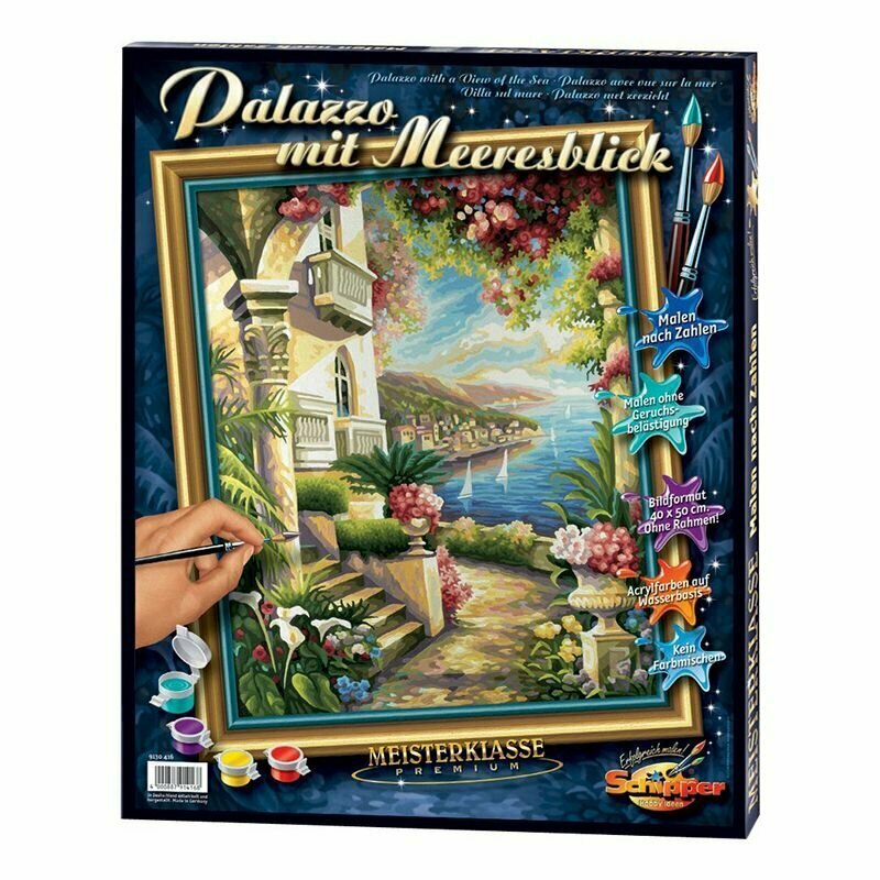 Набор для раскрашивания по номерам Schipper 40x50 см Картина акрилом своими руками!