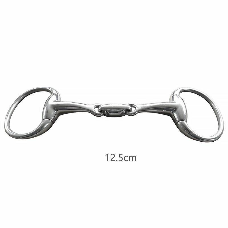 Трензель для лошади "Империал" восьмерка (12,5 см.)