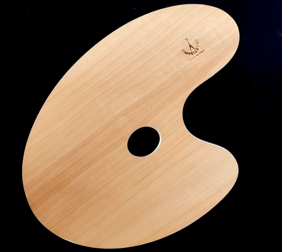 Палитра овальная Cappelletto 17х27 см.