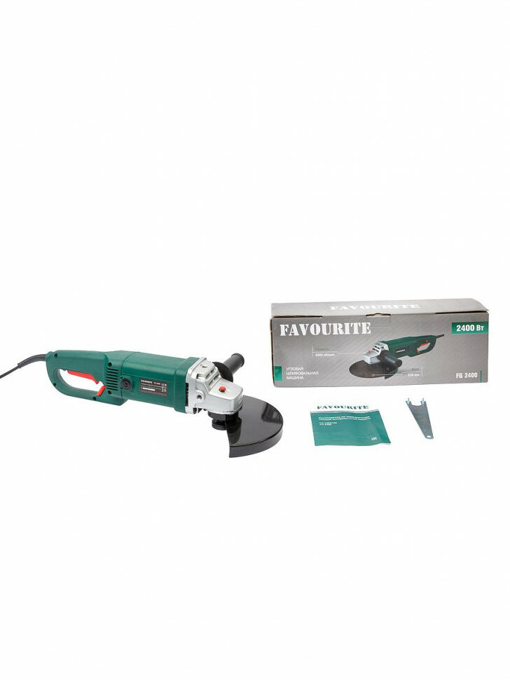 FG 2400 УШМ 2400Вт, ф230мм, 6500об/мин , плавный пуск FAVOURITE