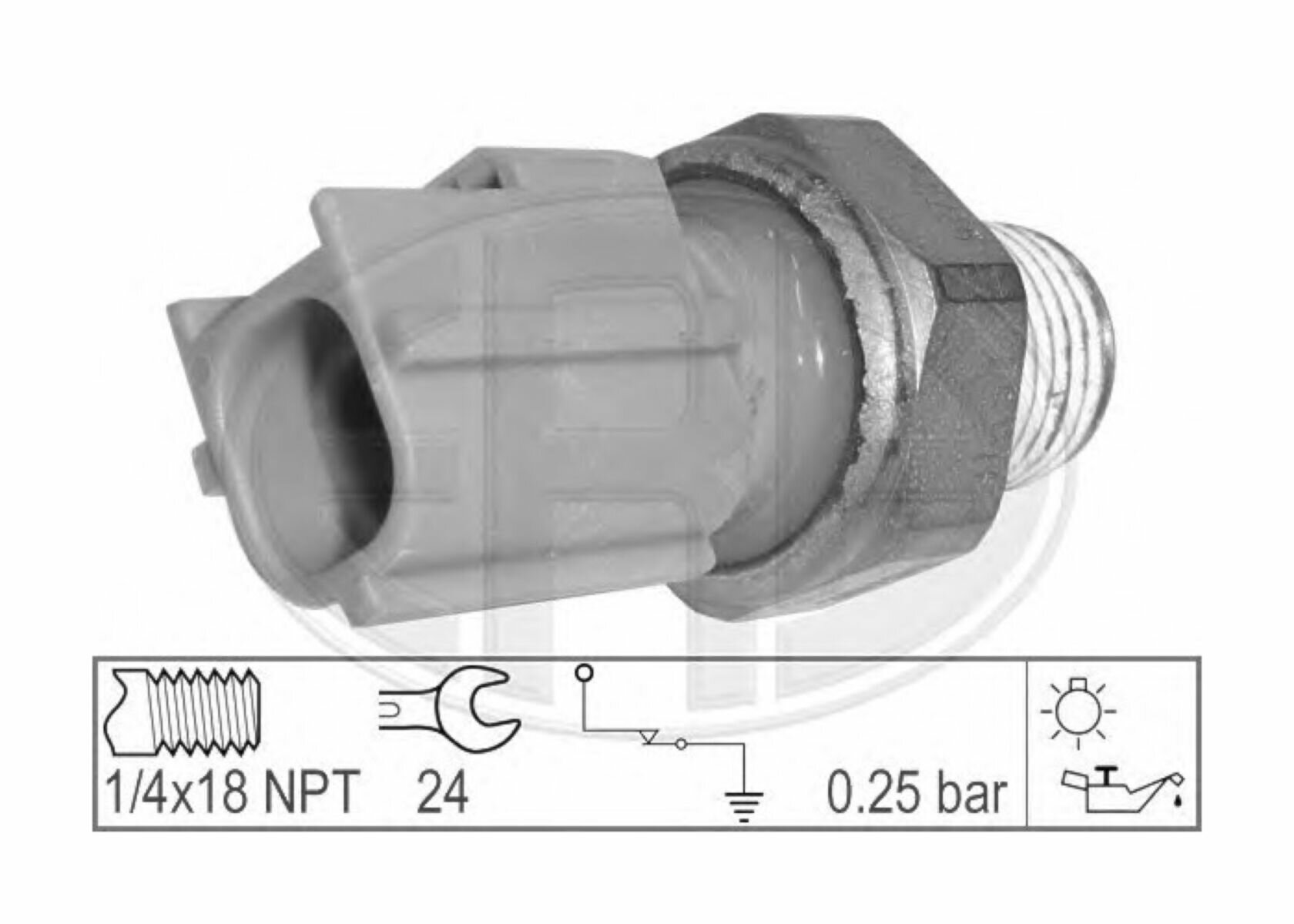 Датчик Давл. масла Ford Focus Ii/Mondeo Iii(Era 330029)